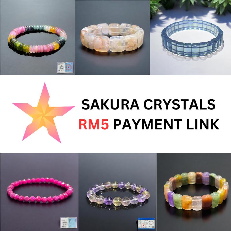 Sakura Jewellery [Live Lock Only] RM5 NEW SAKURA Crystals Livestream ...