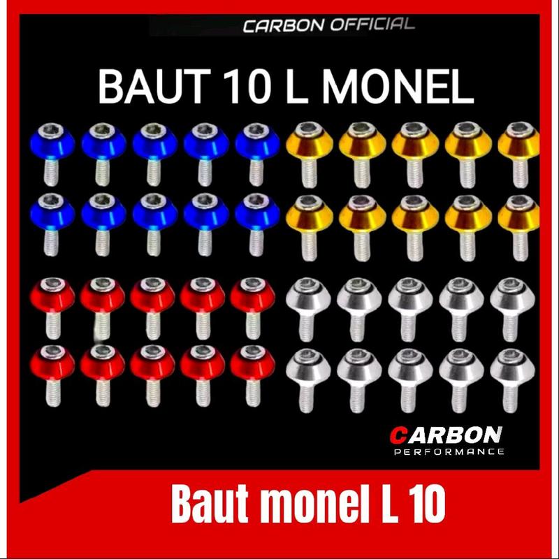BAUT 10 L MONEL UNIVERSAL COCOK UNTUK KNALPOT HARGA 1 pcs baud - Shop ...