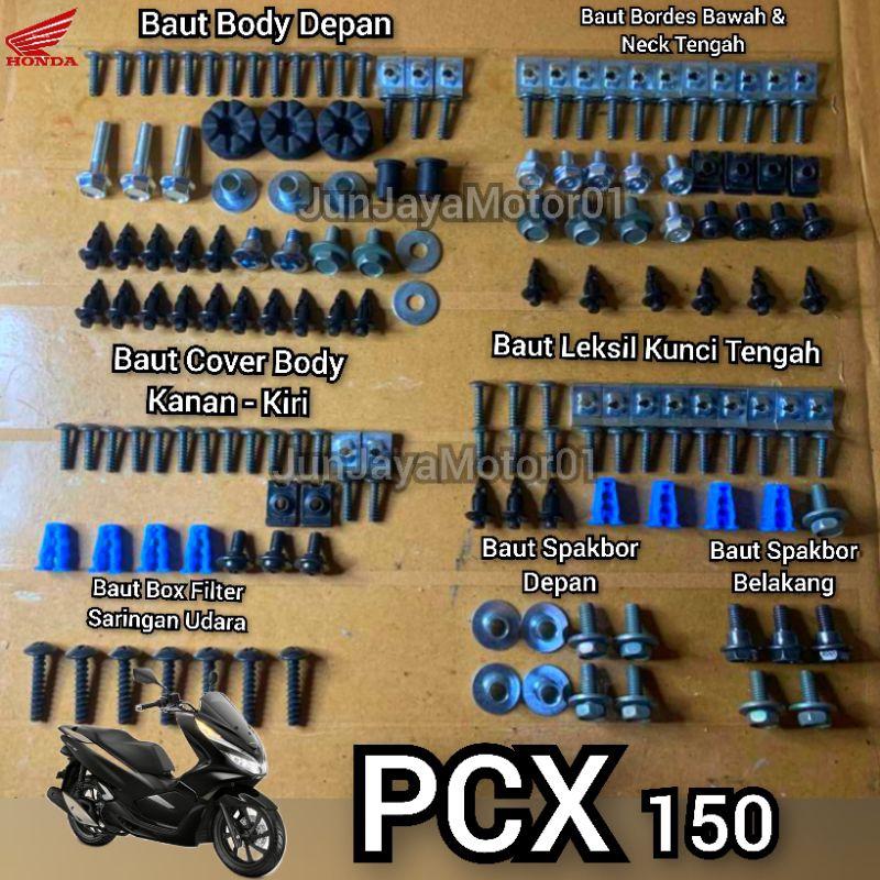 Baut Lengkap Full Set Body Honda PCX 150 / Baut Lengkap Fullset Bodi ...