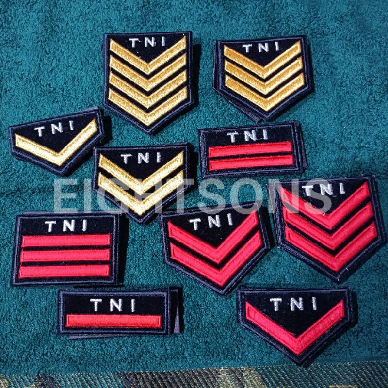 Pangkat PDU Upacara TNI AD Tentara Prada Pratu Praka Kopda Koptu - Shop ...