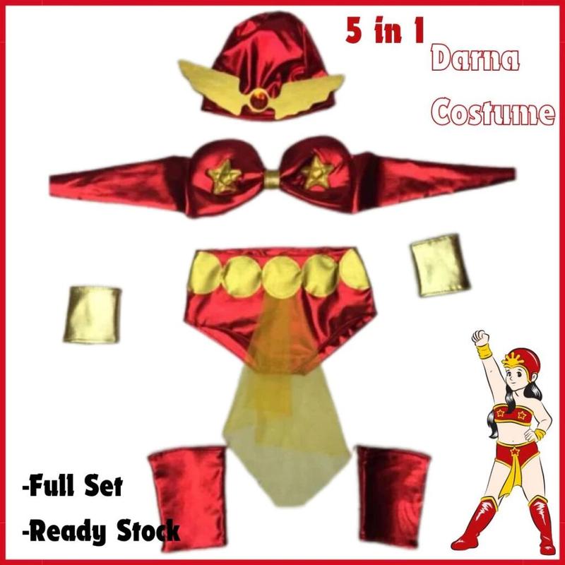 Darna Kids 5-in-1 Superhero Costume Set (6 Months - 6 Years)Perfect ...