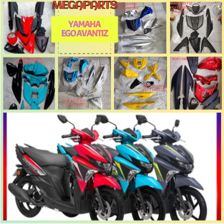 YAMAHA EGO AVANTIZ BODY COVER SET COLOUR PARTS AVANTIZ STICKER HLD BODY ...