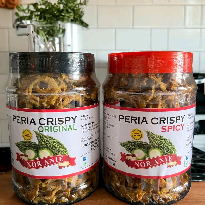 Nor Aini Peria Crispy / Crispy bittergourd - TikTok Shop Singapore