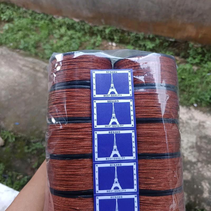 BENANG NILON GUJIR / SOL SEPATU 1 PAK ISI 10 BENANG BANGUNAN - Shop ...