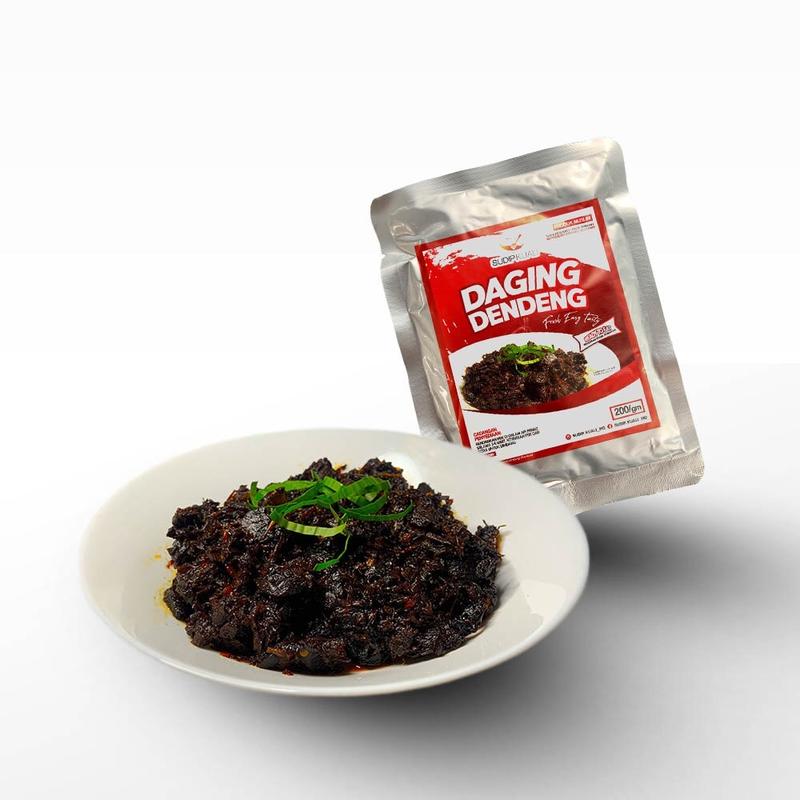 Daging Dendeng Sudip Kuali Ready To Eat Natural Pack Food Frozen ...