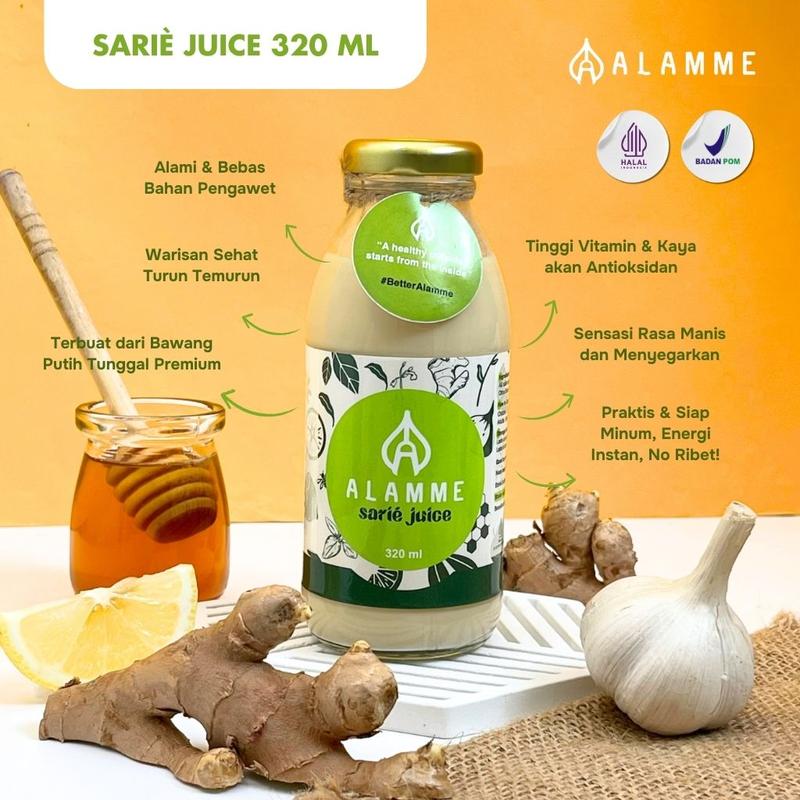 Sarié Juice Alamme 320 ml Putih Minuman Lemon - Shop | Tokopedia