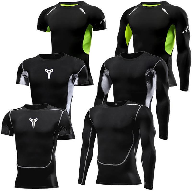 Sports Tights Men's Basketball Workout Clothes Men's Training Wear Gym ...