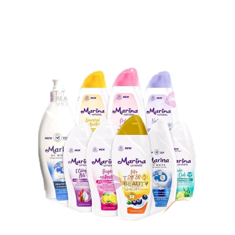 Marina Hand & Body Lotion UV White - Body Serum - Shop | Tokopedia