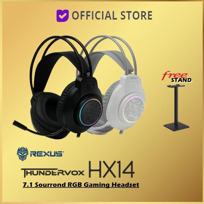 Jual Rexus Thundervox HX14 / HX12 Headset Headphones Gaming HX-14 HX-12 ...