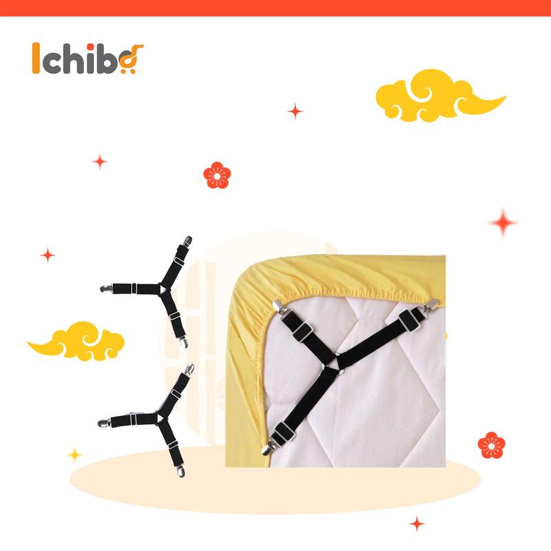 ICHIBA HOME 1pcs Adjustable Triangle Bed Mattress Sheet Holder - TikTok ...