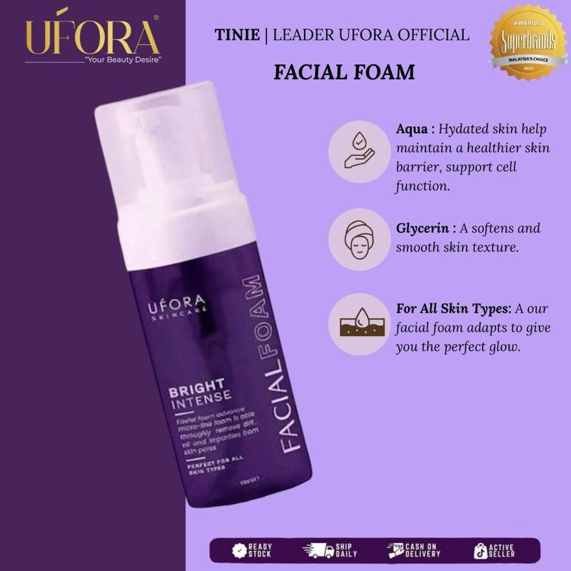 UFORA FACIAL FOAM 100ml ORIGINAL HQ - TikTok Shop Malaysia