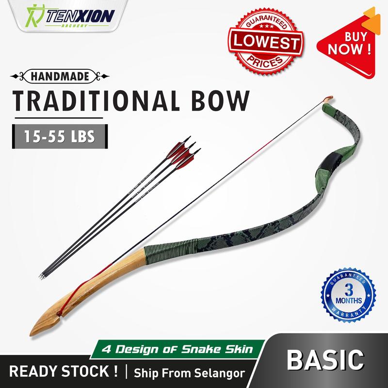 TenXion Archery Traditional Bow Busur Tradisional Anak Panah - TikTok ...