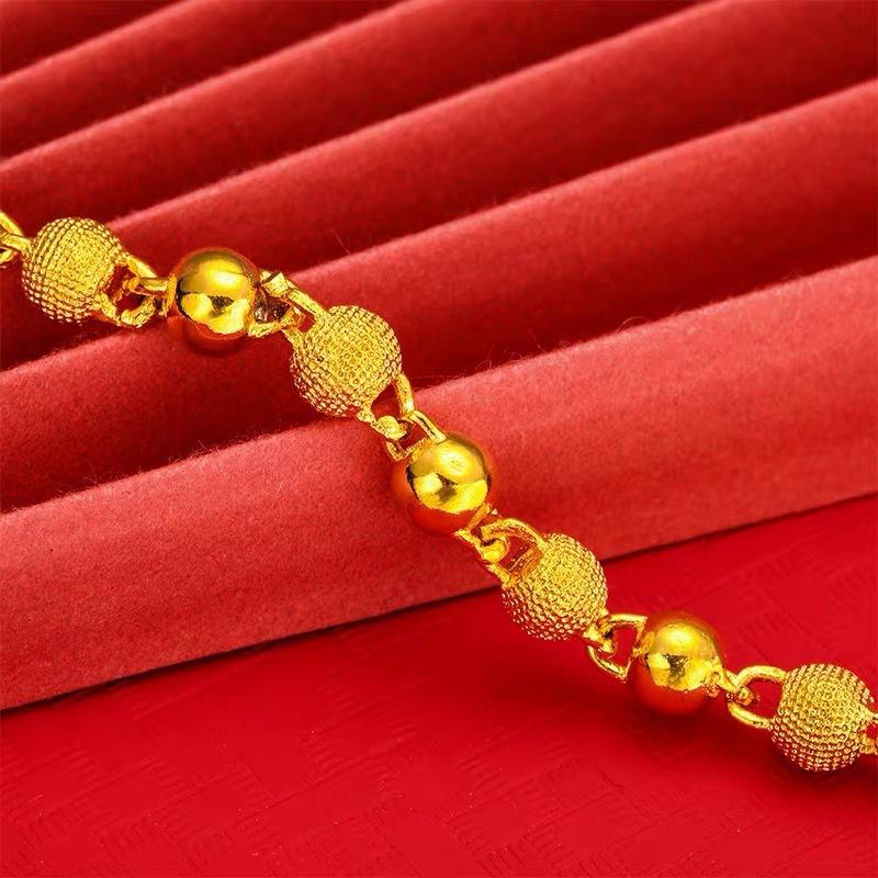 Gelang Tangan Manik Matte, Warna Emas Bracelets gelang tenunan - TikTok ...