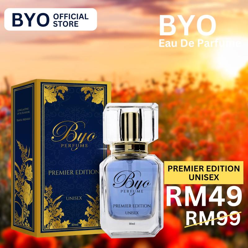 [ SINGLE ] PERFUME BYO PREMIER EDITION ( UNISEX ) - TikTok Shop Malaysia