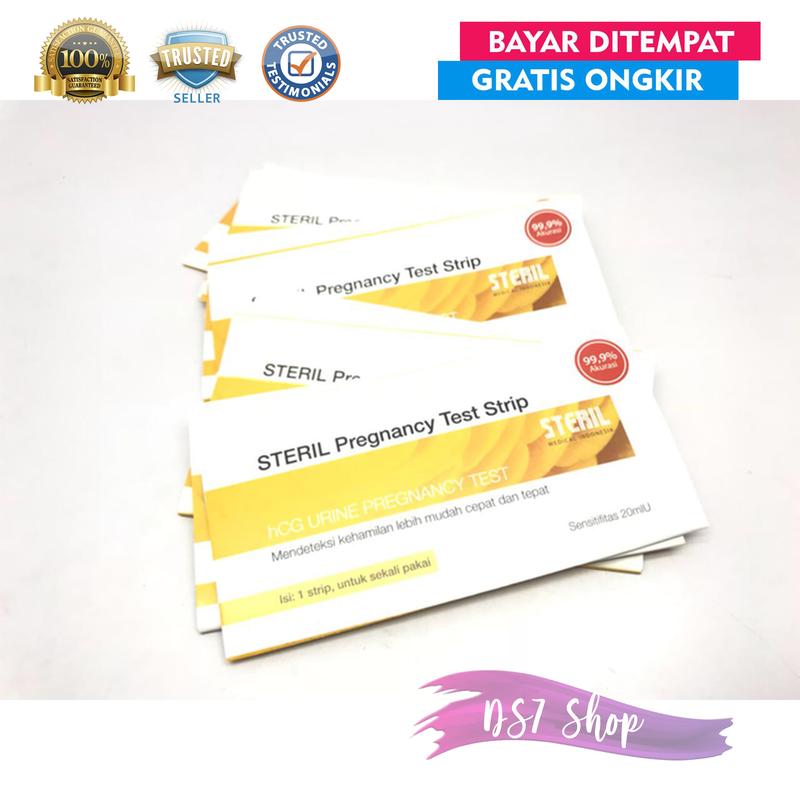 Testpack Strip Steril Tes Hamil Kehamilan Instant HCG Sensitif - Shop ...