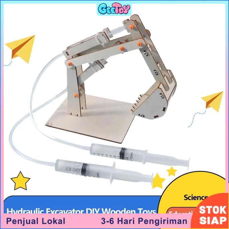 GeeToy Mainan Pendidikan DIY Kayu Hidrolik Model Produksi Mainan - Shop ...