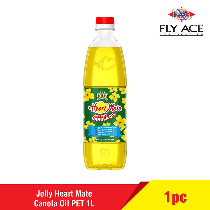 Jolly Heart Mate Canola Oil PET 1L - TikTok Shop Philippines