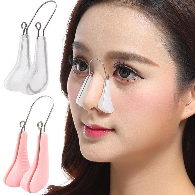Nose Shaper Lifter Clip Nose Beauty Up Lifting Soft Nose Straightener ...