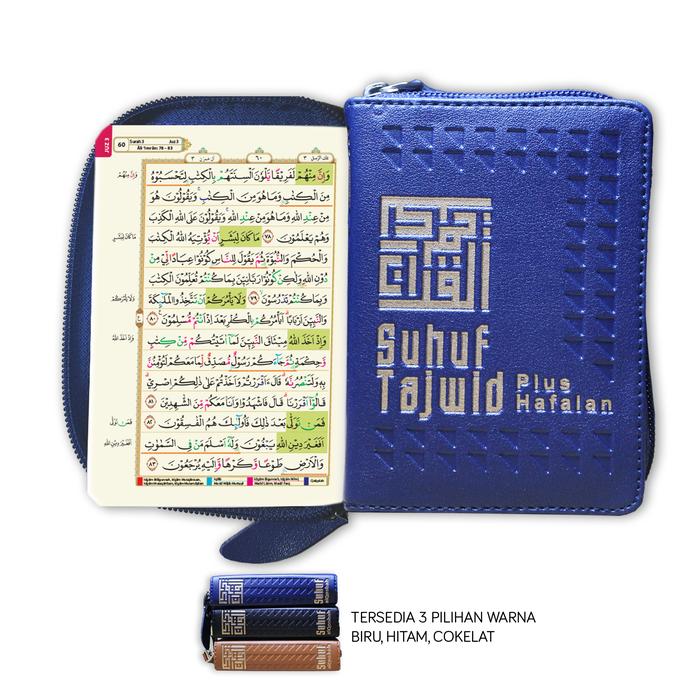 Promo [Ukuran A7] Al-Quran SUHUF Tajwid Plus Hafalan Waqaf dan Ibtida ...