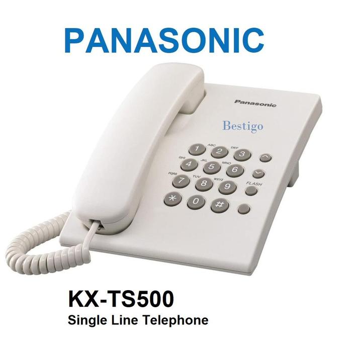 Jual Telepon tipe KX TS500 Analog Single Line - Jakarta Timur - Bestigo ...