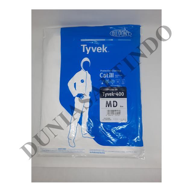 Jual Dupont Tyvek 400 Disposable Protective Clothing TY1985WH Hazmat # ...