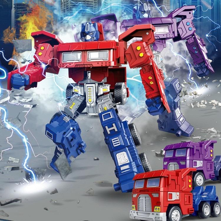 Đồ Chơi Robot Biến Hình, Mô Hình Xe Tải Optimus Prime Và Bumblebee ...