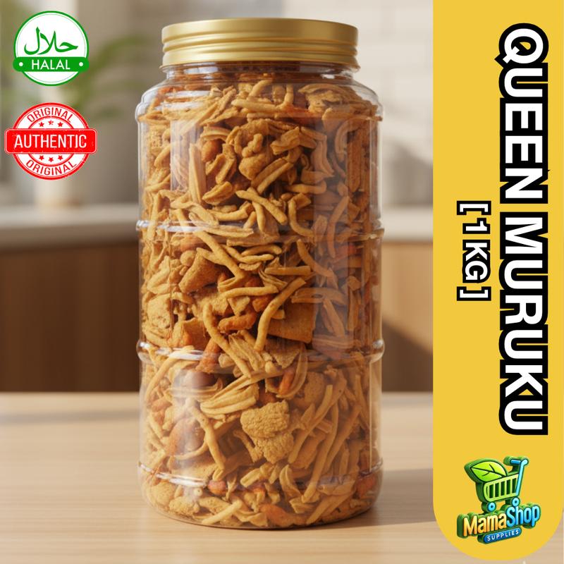 Royal Muruku [1kg] Bottle : Authentic Traditional Muruku Mix | Muruku ...