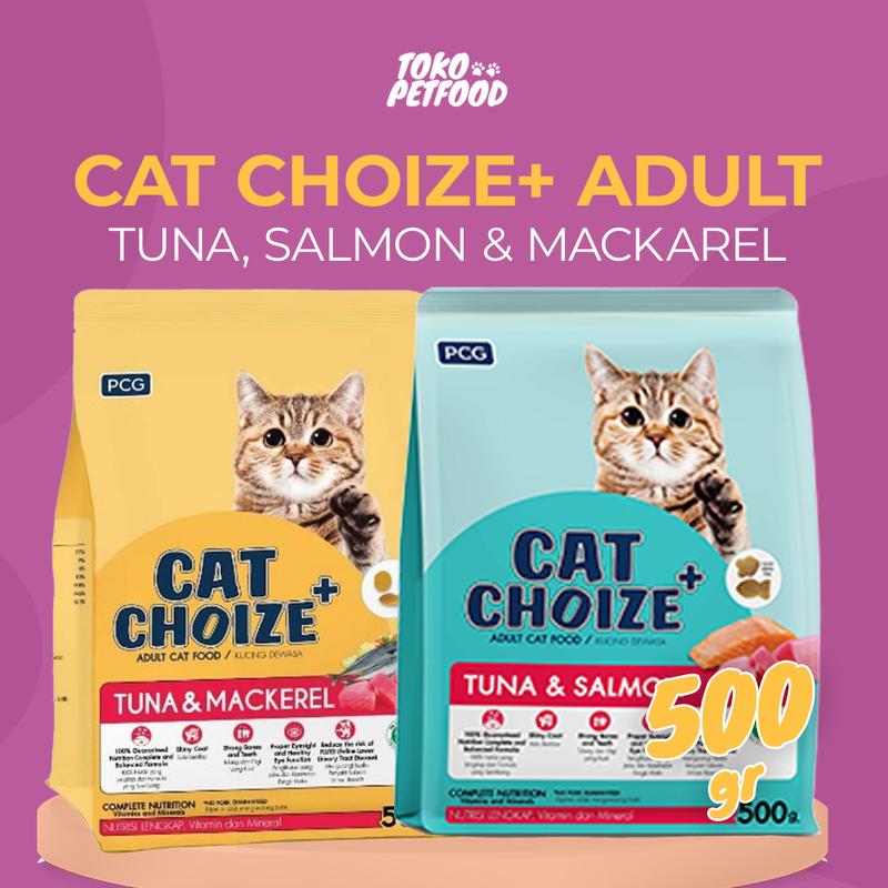 Cat Choize Plus FreshPack 500gr Makanan Kucing Dewasa & Kitten Tuna ...