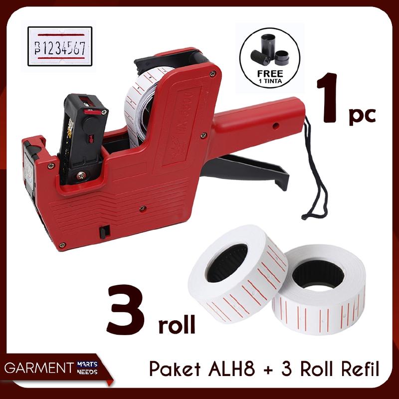 ALAT LABEL HARGA PRICE LABELLER M5500 & 3 ROLL - Shop | Tokopedia