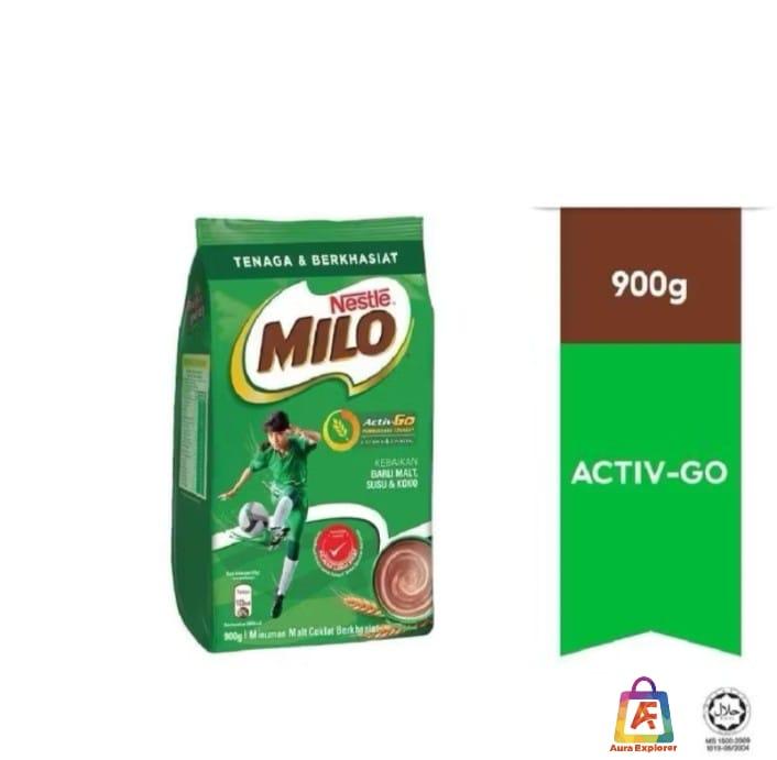MILO ACTIV-GO CHOCOLATE MALT DRINK (SOFTPACK) 900G Almond - TikTok Shop ...