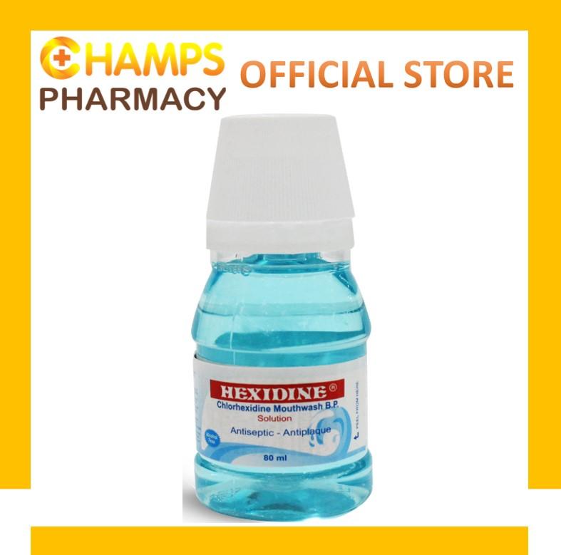 HEXIDINE ANTISEPTIC MOUTHWASH 80ML [EXP: 08/26] - TikTok Shop Malaysia