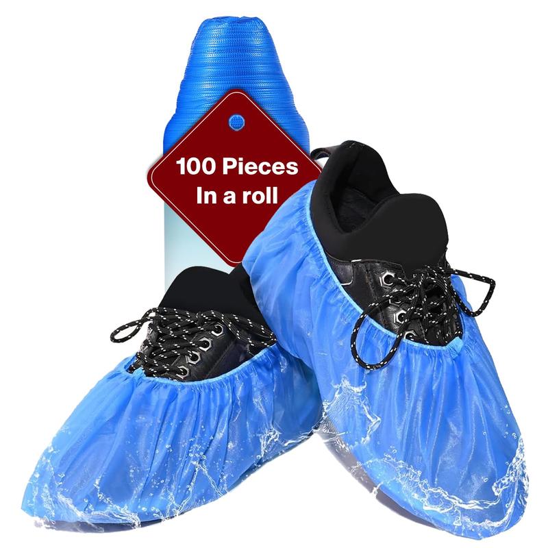 Roll CPE Shoe Covers Disposable - Booties for Shoes Covers with ...