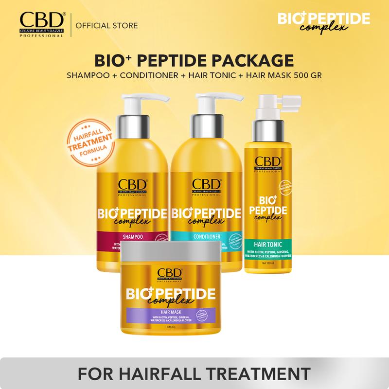 [FYC] Paket CBD Bio+ Peptide Complex Shampoo 250gr + Conditioner - Shop ...