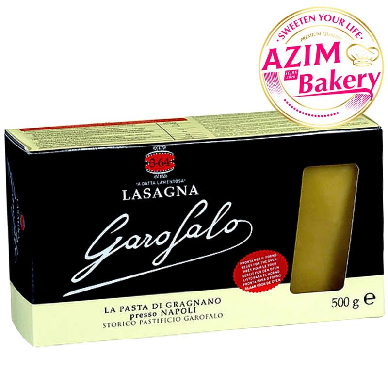 Garofalo Lasagna Sheet 500G (Halal) by Azim Bakery |Pasta Cooking ...