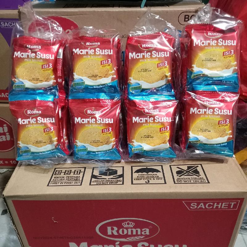 Roma marie susu 1 renteng isi 10 sachet Bubuk - Shop | Tokopedia