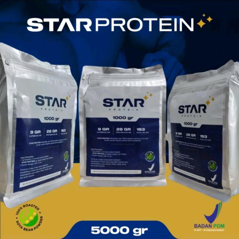 Star protein - Whey protein bubuk kedelai murni 5kg - Shop | Tokopedia