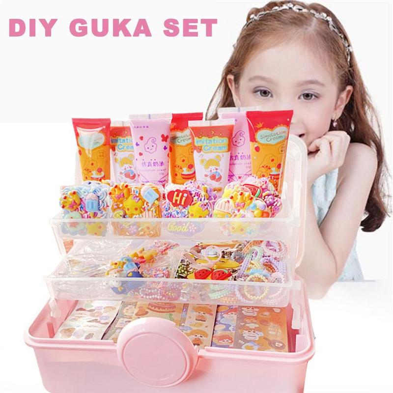 Pelekat Guka comel, mainan DIY, tiada bahan pengulangan, pakej - TikTok ...
