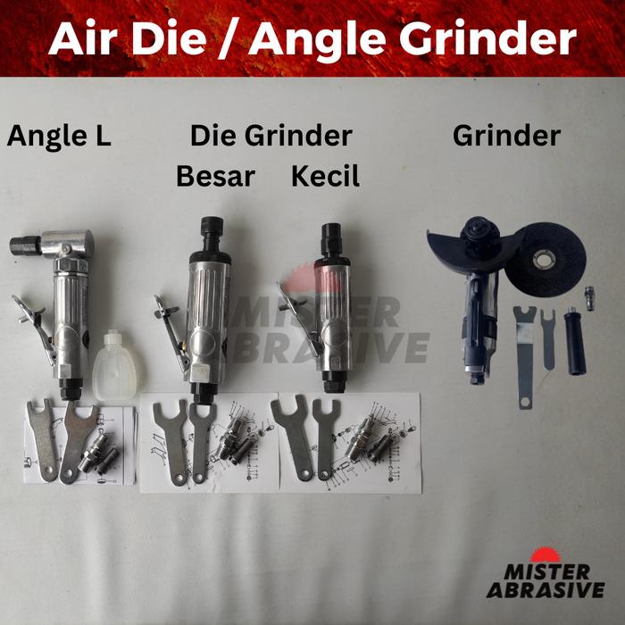 Promo Air Die Straight Grinder Angle L 90 Gerinda Angin Kompresor ...