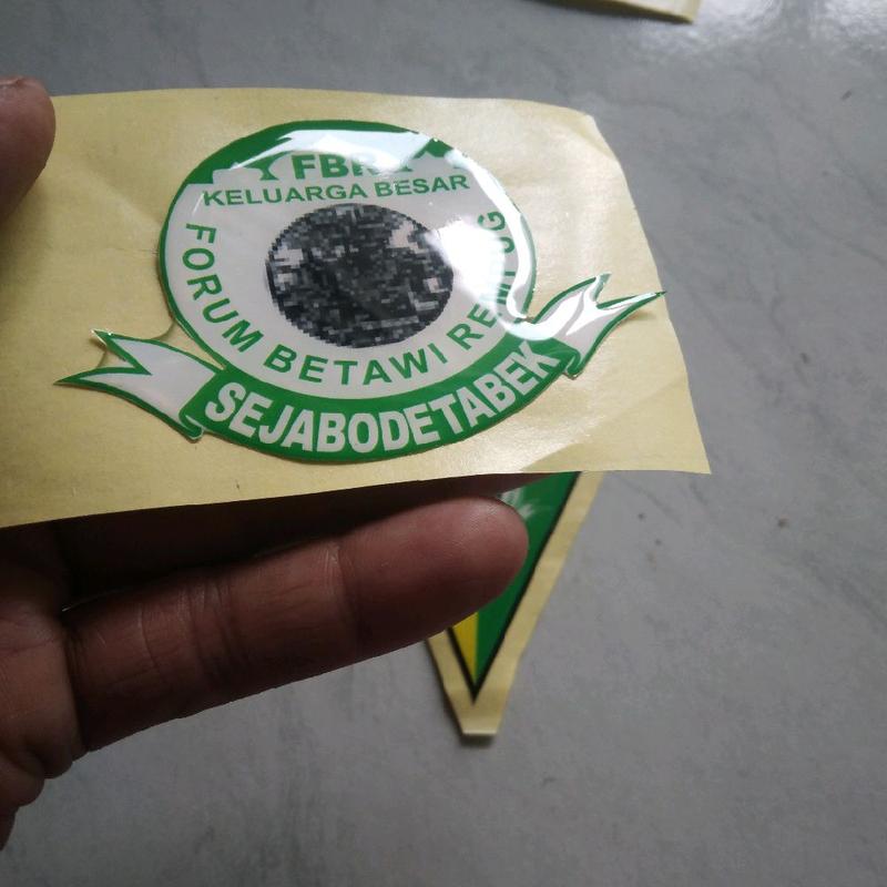 FBR Stiker Resin Timbul Logo FBR Rempug Emblem Motor Keluarga Besar FBR ...