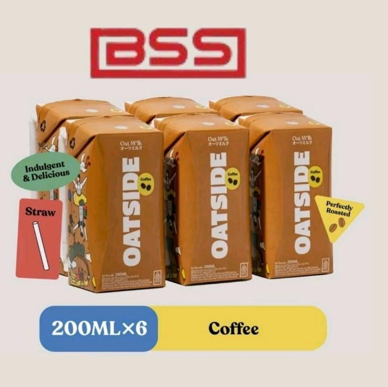OATSIDE Milk mini 200ml-6pcs (kemasan dengan sedotan) - Shop | Tokopedia