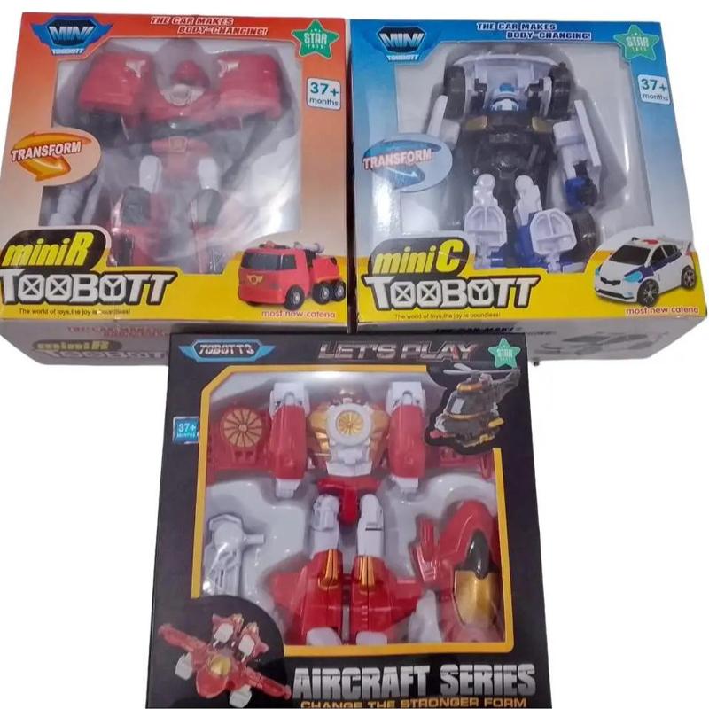 Mainan TOBOT Robot Transformer 2in1 untuk Anak-Anak - Toy + bubble ...