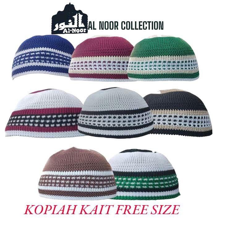 DESIGN A- Kopiah Kait ( free size ) Attire - TikTok Shop Malaysia
