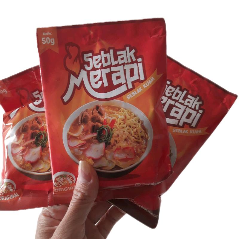 Seblak Merapi Cuanki Rakyat Basi Aci Makmur Instan Praktis 50g, 60g ...