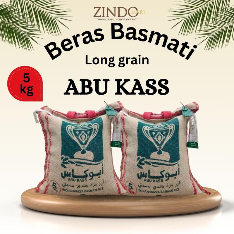 BERAS BASMATI ABU KASS 5KG / BASMATI RICE ORIGINAL - Shop | Tokopedia