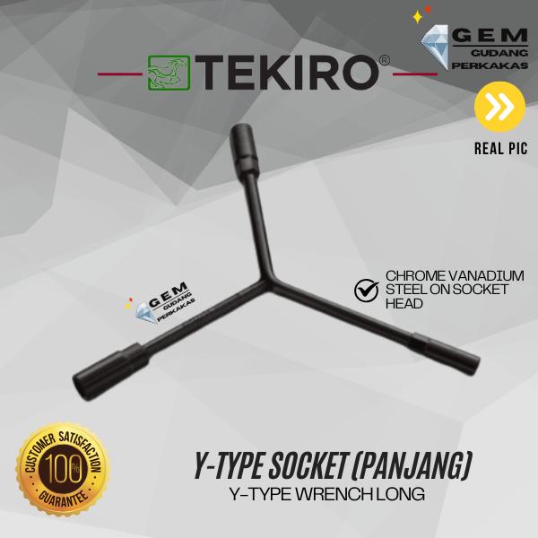 Jual TEKIRO Kunci Pas Tipe Y Panjang Y-TYPE SOCKET WRENCH LONG - 10-12 ...