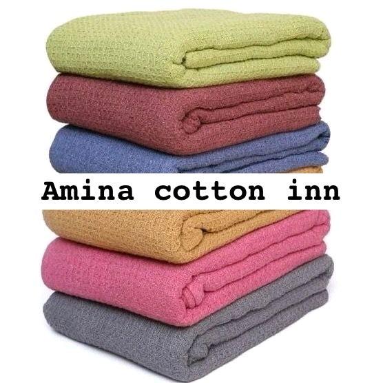 Selimut Thermal Waffle Blanket Hospital 100% Cotton size 70x90 - TikTok ...