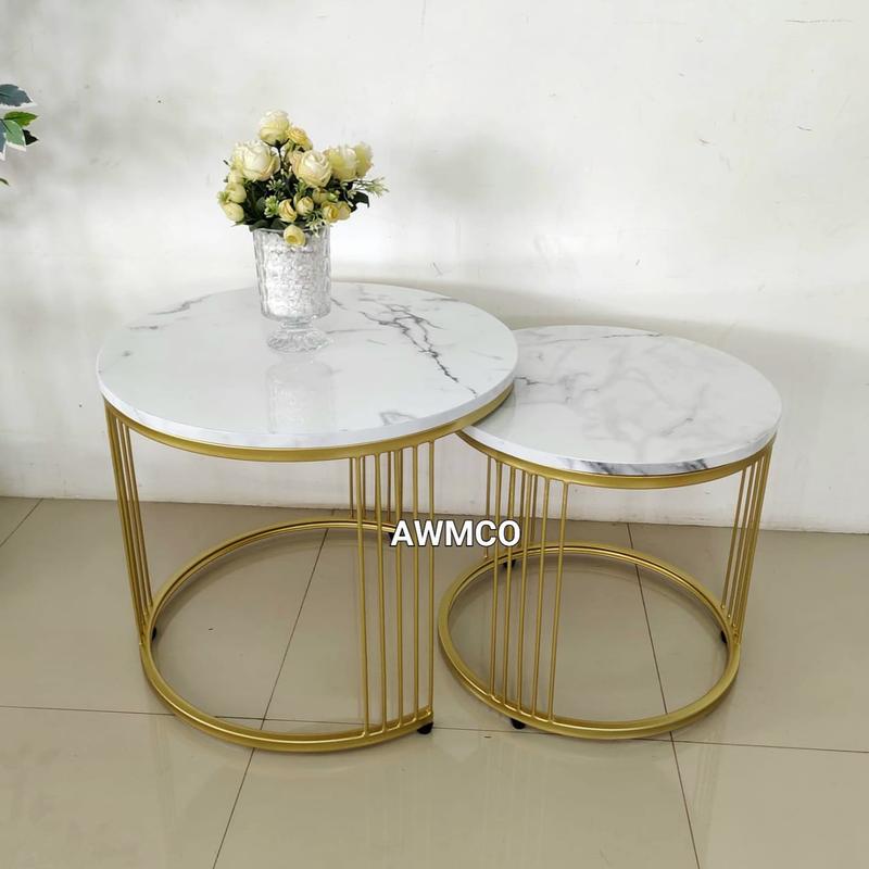 Meja Duo Zalwa Furniture Home Decoration Ruang Tamu Coffe Shop - Shop ...