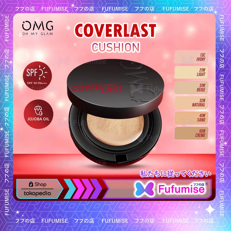 OMG Oh My Glam Coverlast Cushion15g | Cusion Foundation SkinTint High ...