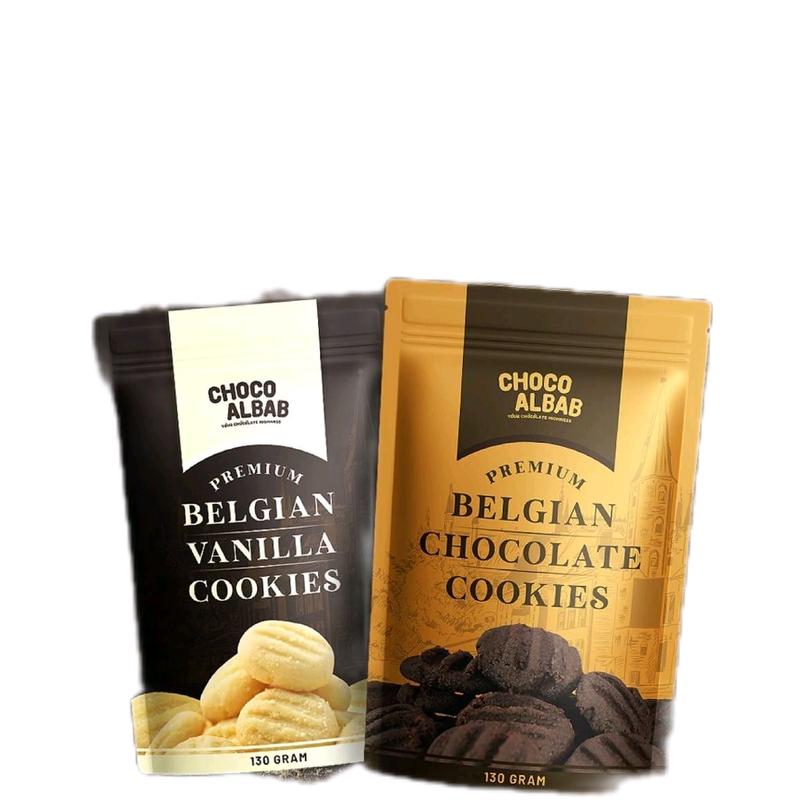 PREMIUM BELGIAN DARK CHOC COOKIE / PREMIUM BELGIAN VANILLA COOKIE ...