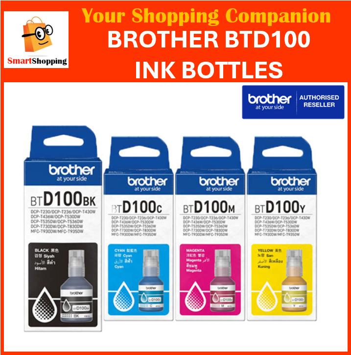 Brother BTD100BK BTD100 100 Ink Bottle BTD100C BTD100M BTD100Y - TikTok ...